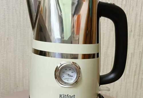 Чайник электрический kitfort kt-670- новый