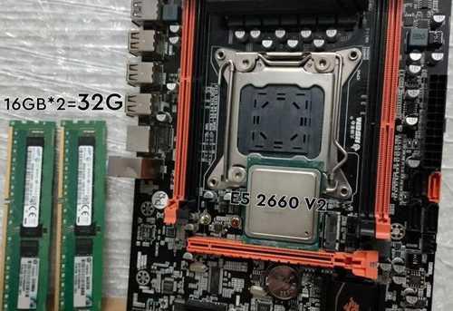 X79-S300 +Хеоn E5-2660V2 +32GB DDR3