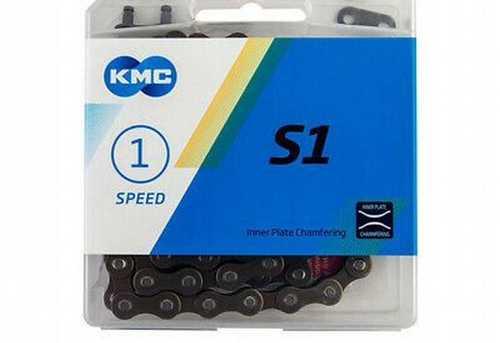 Цепь для велосипеда KMC S1 для 1 скорости, 1/2"х1