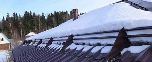 Снегозадержатель на крышу Металл Профиль