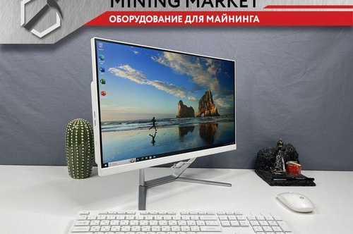 Моноблок 22" Core i5, 8GB, SSD 512GB, быстрый