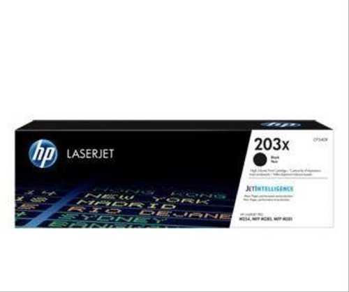 HP CF540X Картридж 203X Black CLJ Pro MFP M254/280