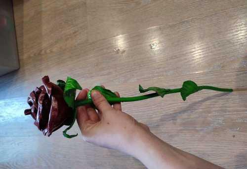 Железная роза ручной работы