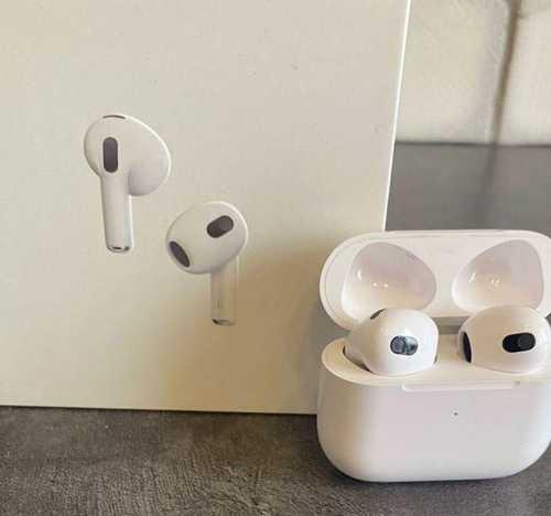 Беспроводные наушники apple airpods 3