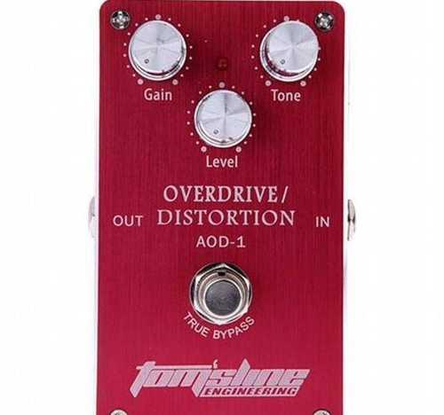 Педаль эффектов Tomsline AOD-1 Overdrive / Distortion