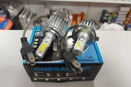 Лампа LED H4 12V 2400lm