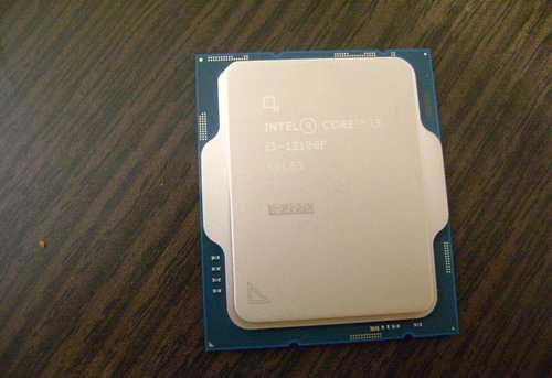 Новый Intel Core i3 12100f OEM чек, гарантия