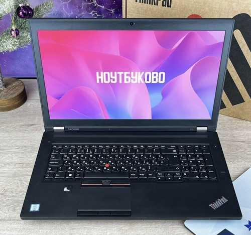 Ноутбук 17.3" Lenovo P70 аналог ThinkPad P52