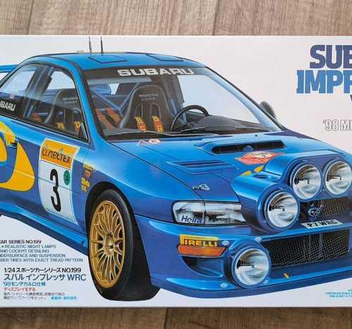 Tamiya 1/24 Subaru Impreza WRC98 Monte Carlo