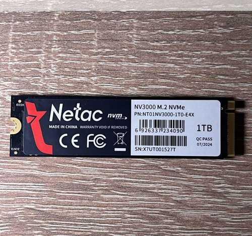 Ssd m2 nvme 1tb netac