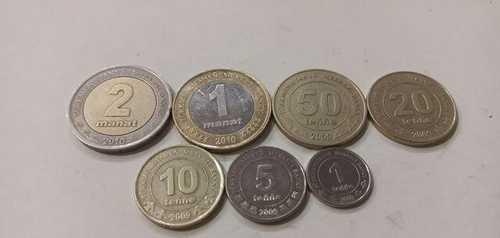 Туркмения набор монет