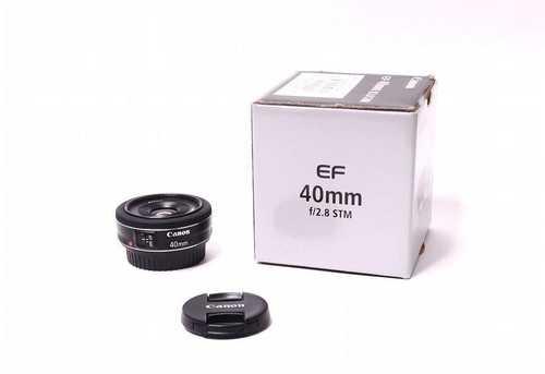 Объектив Canon EF 40mm f 2.8 STM (sn0434)