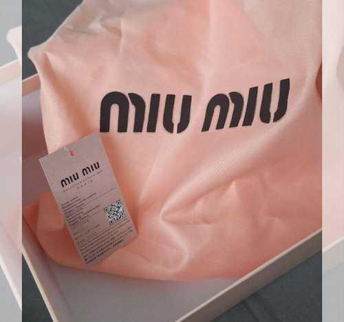 Сумка поясная Miu Miu