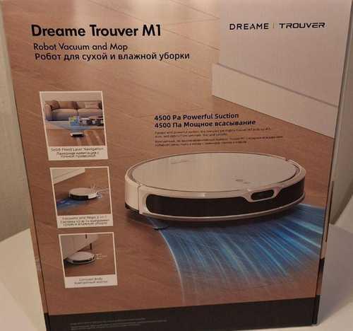 Робот пылесос dreame trouver m1