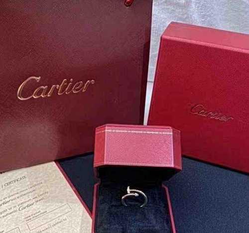 Кольцо гвоздь Cartier Juste Un Clou 0.130ct