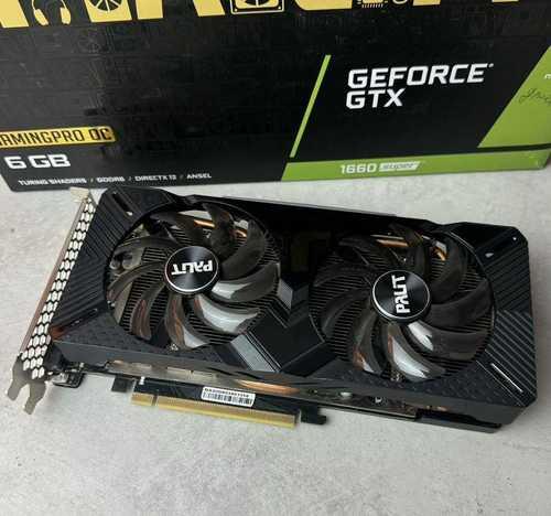 Видеокарта palit gtx 1660 super