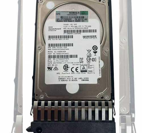 Жесткий диск HP EG000300jwbhr 300Gb SAS 2,5" HDD