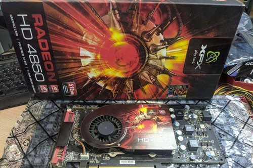 Видеокарта xfx radeon HD 4850 на 512 MB