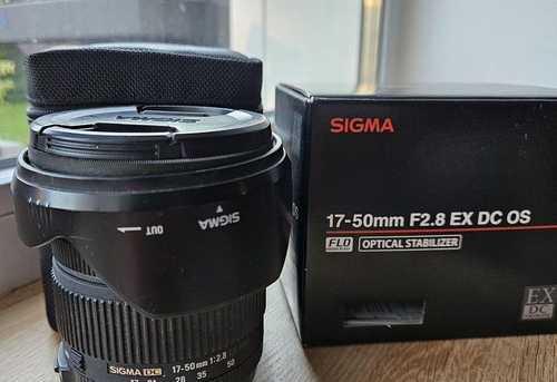 Sigma AF 17-50mm f/2.8 EX DC OS HSM for Nikon AF D