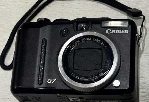 Фотоаппарат canon g7 pc1210