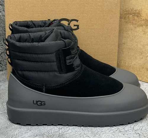 Ugg Mens Classic Mini Lace-Up Weather Black