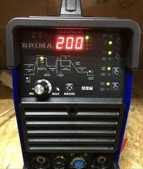 Аппарат для аргонодуговой сварки Brima TIG-203P