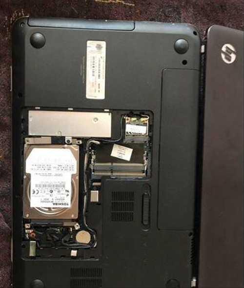 Ноутбук HP dv6 6029er на запчасти разбор ремонт