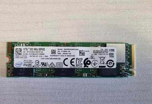 SSD диск intel 660p series 500gb