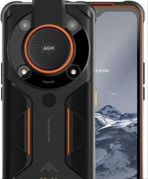 AGM Glory SE, черный/оранжевый,ZakazTelefon