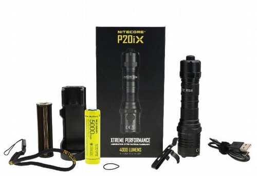 Фонарь NiteCore P20iX 4cree XP-L2 V6