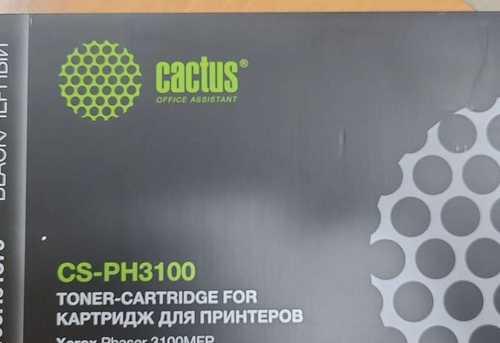 Картридж Cactus CS-PH3100 106R01379 черный