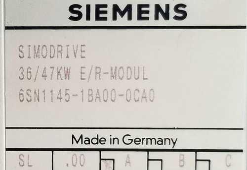Блок питания 6SN1145-1BA00-0CA0 simodrive 611-A/D