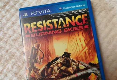 Resistance Burning Skies PS Vita