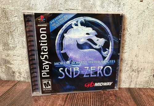 Игры ps1 " Mortal Kombat Mythologies Sub-Zero " пс