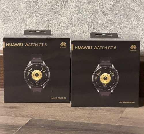 Huawei Watch GT6 46mm (черный титан)