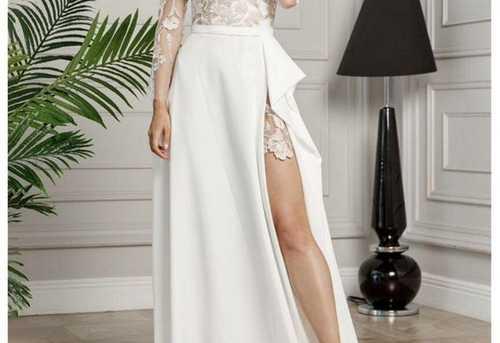 Свадебное платье 46 размер, идеально по фигуре