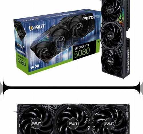 Palit Видеокарта GeForce RTX 5080 GamingPro 16 гб