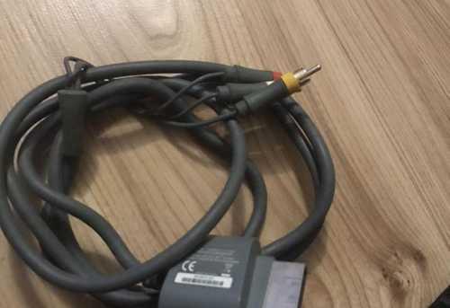 Microsoft 360 xbox composite av cable x810973-001