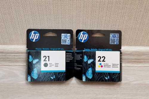 Комплект Hp 21 C9351AE Hp 22 C9352AE