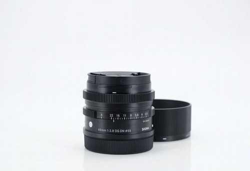 Sigma 45mm f/2.8 DG DN Cont Leica L как новый