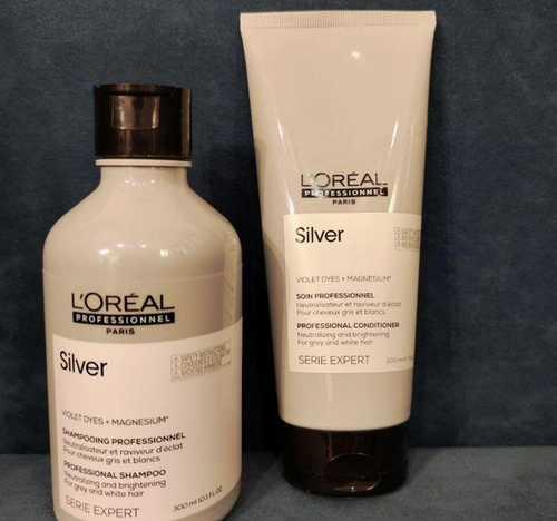 Шампунь и кондиционер L'Oréal silver