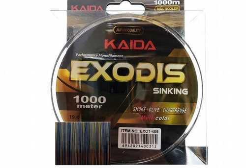 Леска карповая kaida exodis Sinking 1000м, 0,405мм