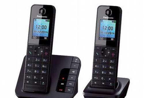 Радиотелефон Panasonic KX-TGH222RUB черный (2 ради