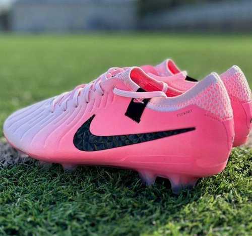 Бутсы Nike Tiempo Legend X pink