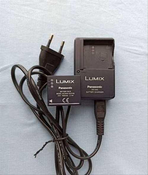 Зарядное устройство Panasonic lumix DE-A40