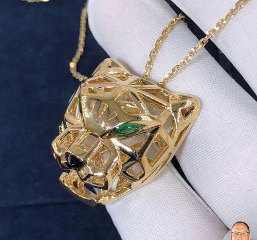 Подвеска Cartier Panthere de Cartier желтое золото 585 проба 0.0097 мм