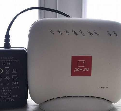 Wifi роутер дом.ру