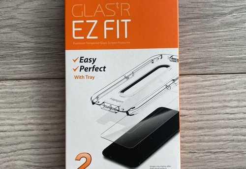 Защитное стекло Spigen EZ Fit iPhone 11/XR