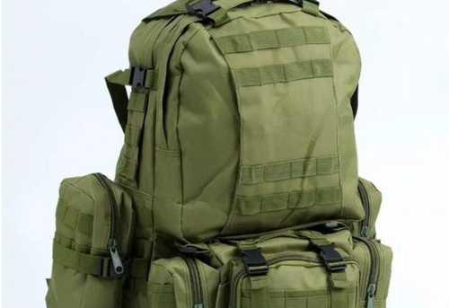 Рюкзак тактический 55 л, зеленый, новый