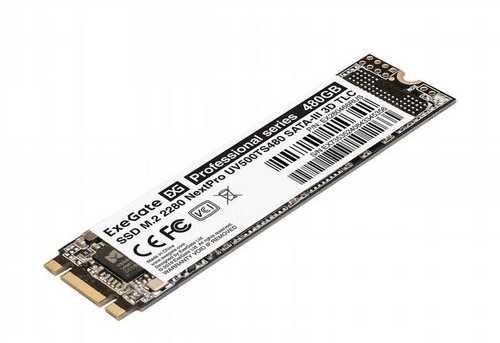 Накопитель SSD M.2 2280 480GB ExeGate NextPro UV50